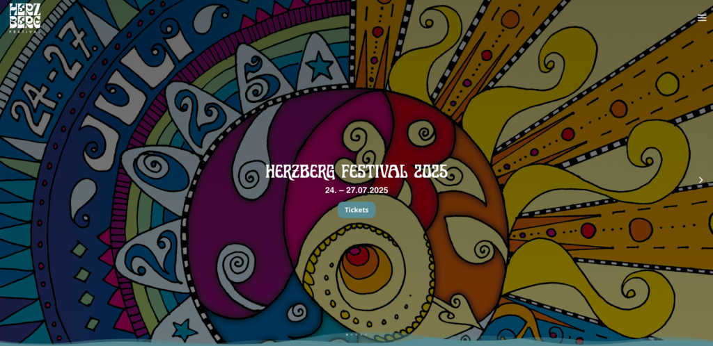 Neue Webseite - Herzberg Festival